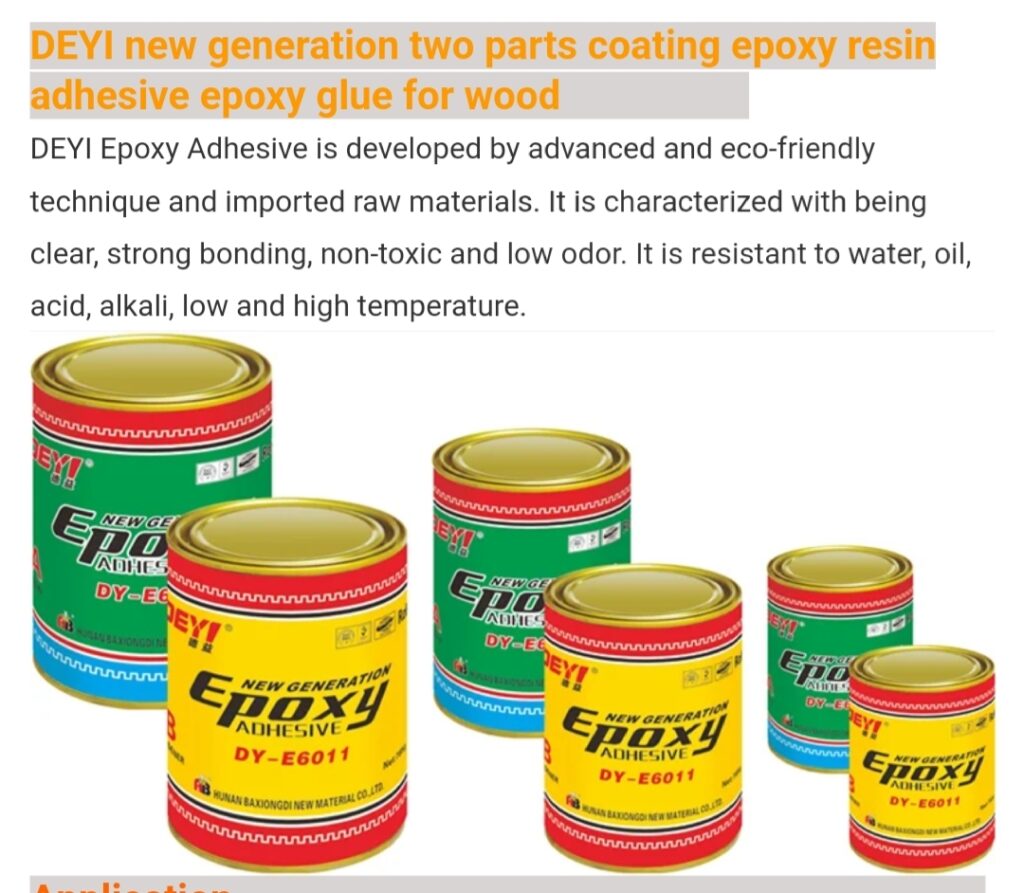 All Purpose Structural Epoxy Adhesive Glue (2Kg) - onyxengineerings