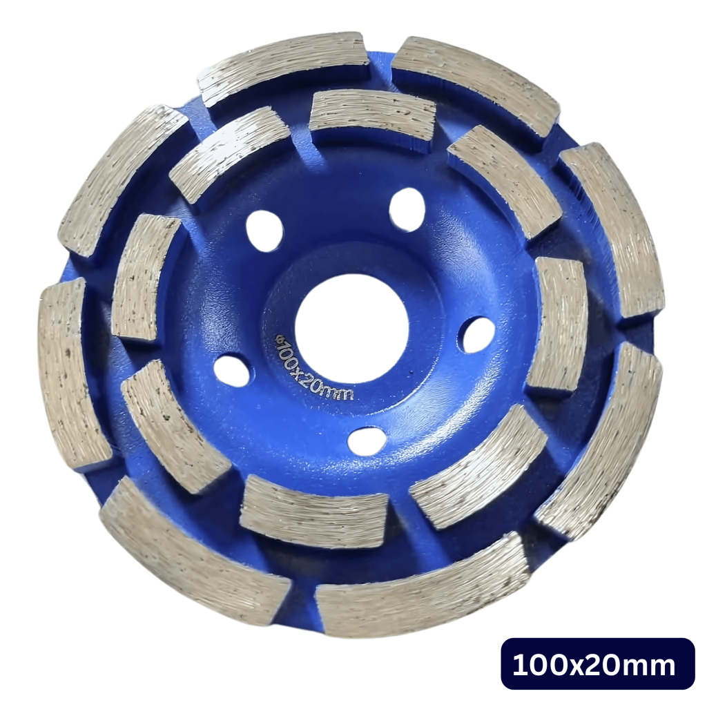 DEYI – Double Row Segment Diamond Cup Grinding Wheel - onyxengineerings
